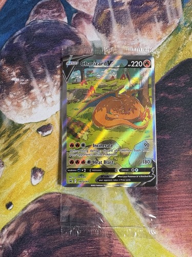 Pokémon Charizard UPC Promo Cards Set of 3 - V, VMax, & VStar *SEALED ...