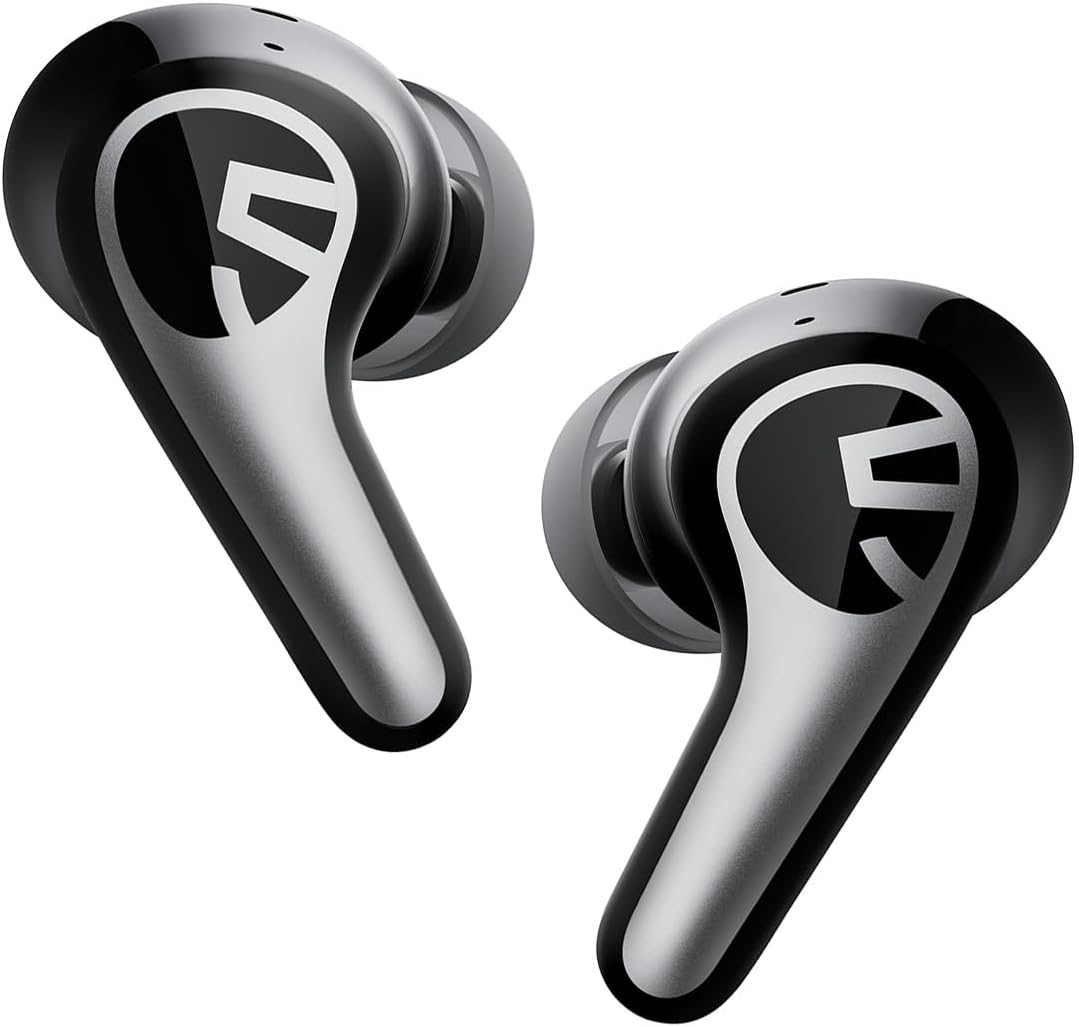 SOUNDPEATS C30 Adaptive Hybrid Active Noise Cancelling Wireless Earbuds ...