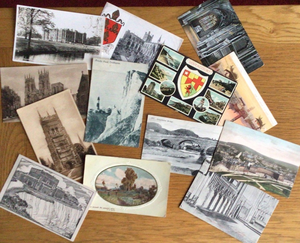Job Lot - 120+ Postcards Mostly Used, Topographical UK. Dated From 1906 ...