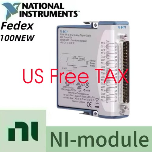 National Instruments NI 9477 32 Ch 5V to 60V Sinking Digital Output new ...