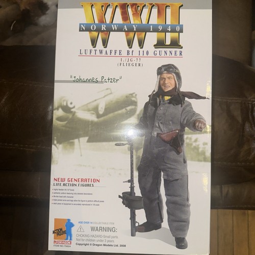 1/6 Ww Two German Dragon Figure Norway, 1940 Luftwaffe Gunner Johannes ...