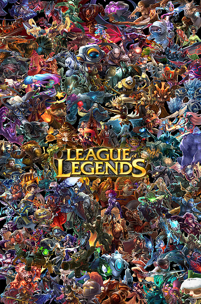 League Of Legends Wallpaper All Champions Wallpaper The Game, Art,