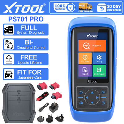XTOOL PS701 PRO For NISSAN/Toyota Car OBD2 Scanner Bidirectional ...
