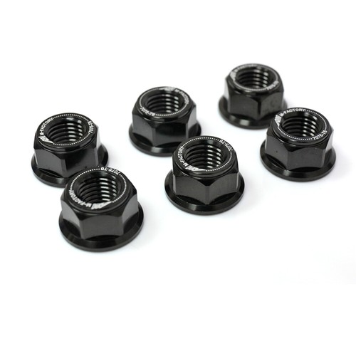 M10 Black CNC Racing Rear Sprocket Nuts For Yamaha YZF R6 (13S,1JS) 08 ...
