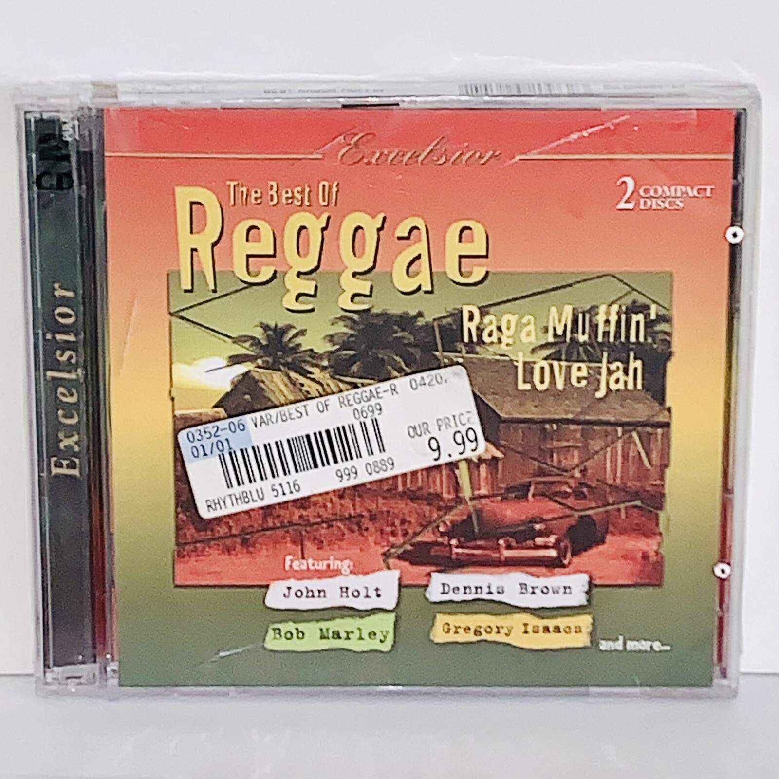 Factory Sealed (wrapped) Best of Reggae Raga Muffin' Love Jah CD 2-Disc ...