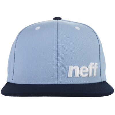 Neff Daily Snapback Baseball Cap Hat Men OS Blue NWT NEW Skate Surf ...