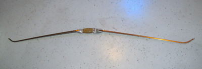 VINTAGE GRIMES ALUMINUM ANODIZED RECURVE BOW MADE IN PONTIAC MICHIGAN ...