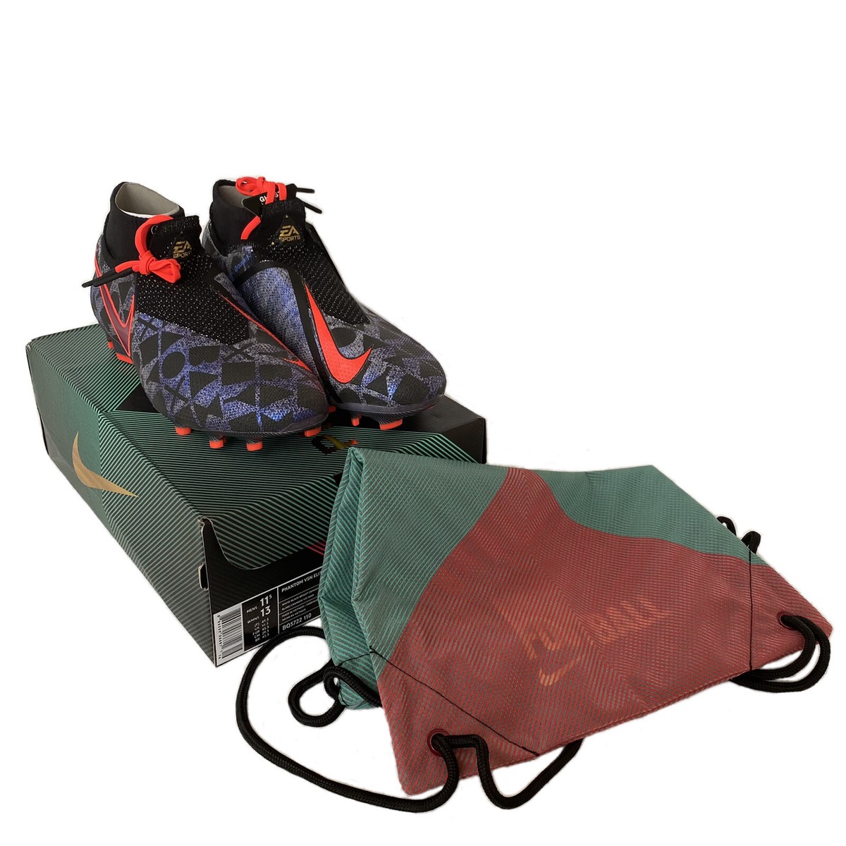NIKE Phantom VSN Elite DF FG EA Sports BQ5722 110 | eBay NIKE Phantom VSN Elite DF FG EA Sports BQ5722 110 | eBay
