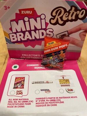 RETRO Mini Brands Zuru - Dum Dums Pops | eBay