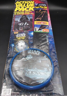 Sealed Star Wars Action Value Toy Pack Frisbee Yo-Yo Super Flyer 300 ...