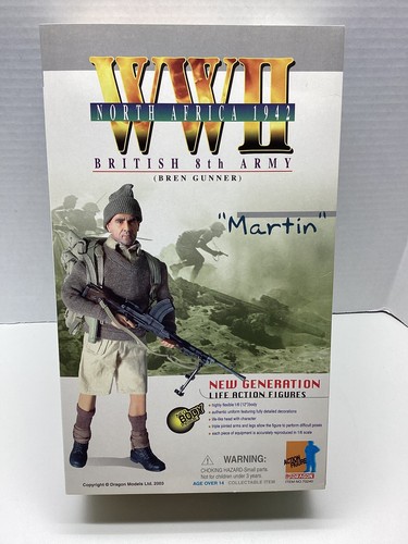 Dragon WWII North Africa 1942 Martin British 8th Army Bren Gunner ...