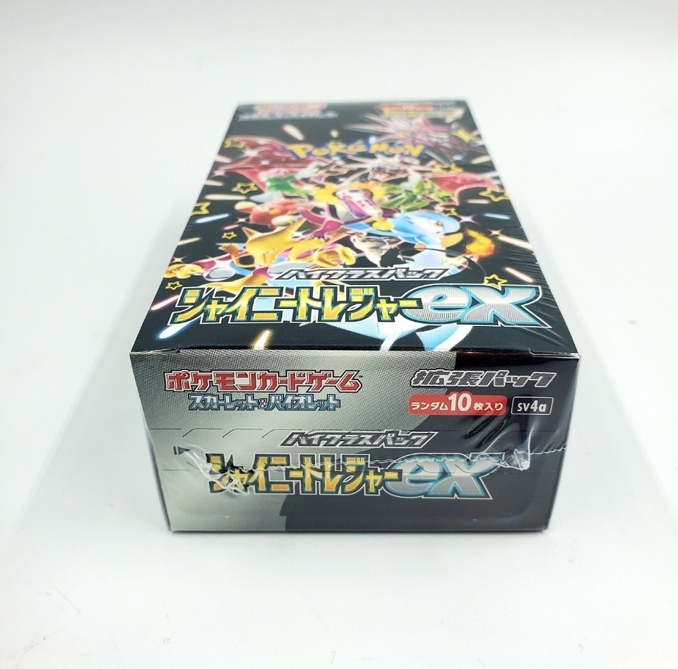 Pokemon Card Shiny Treasure ex Booster Box Scarlet & Violet High Class ...