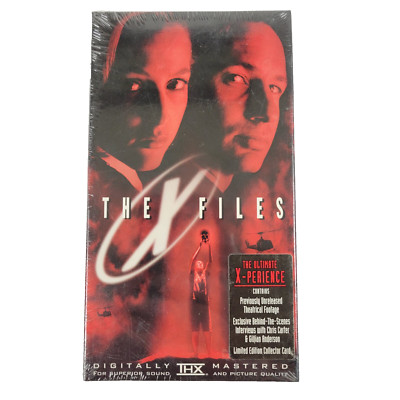 The X-Files Movie New Sealed VHS 1998 THX Vintage 20th Century Fox | eBay