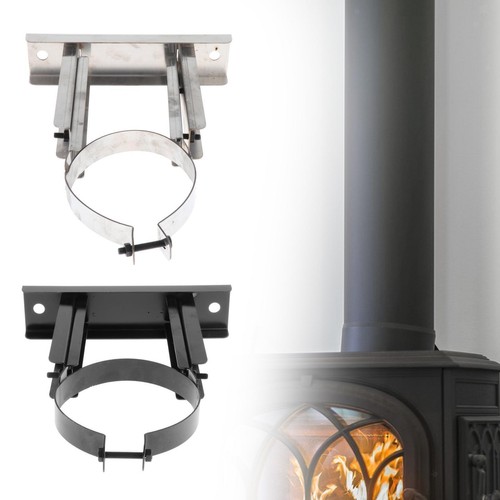 Chimney Pipe Bracket Household Sturdy Fixing Clip Portable Flue Liner ...