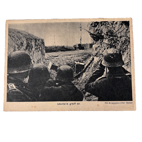 WW2 Postcard German War Reporter Weber Pk Kriegsberichter C 1636 ...