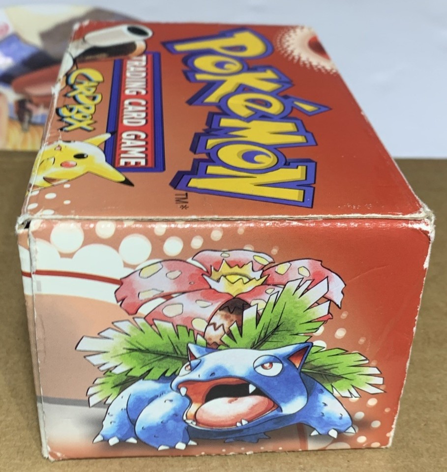 Vintage Pokemon Empty Card Box/Deck Box, 1998, Wizards Of The Coast | eBay