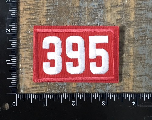 Vintage Number 395 Boy Scouts Troop Pack Iron-On Patch BSA Red/White ...
