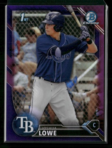 2016 Bowman Draft #BDC-70 Joshua Lowe Chrome Purple Refractor #/250 | eBay
