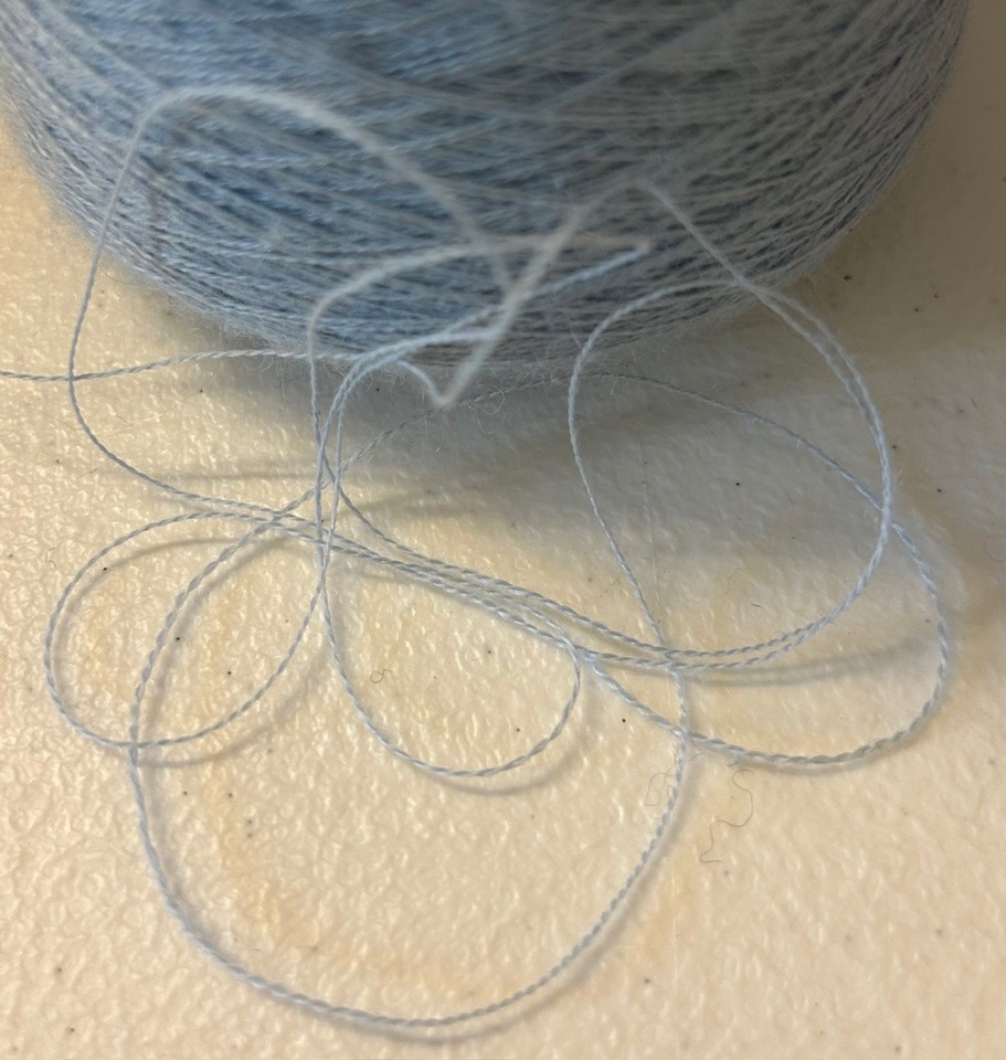 NICE Spool Cone PURE SOFT 2/36 Peru LACE Baby Alpaca Yarn 9.7oz 276gr ...