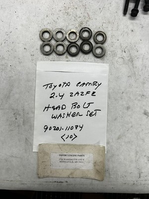 HEAD BOLT WASHER *USED* FITS TOYOTA CAMRY 2362cc 2AZFE 2001-2006 90201 ...