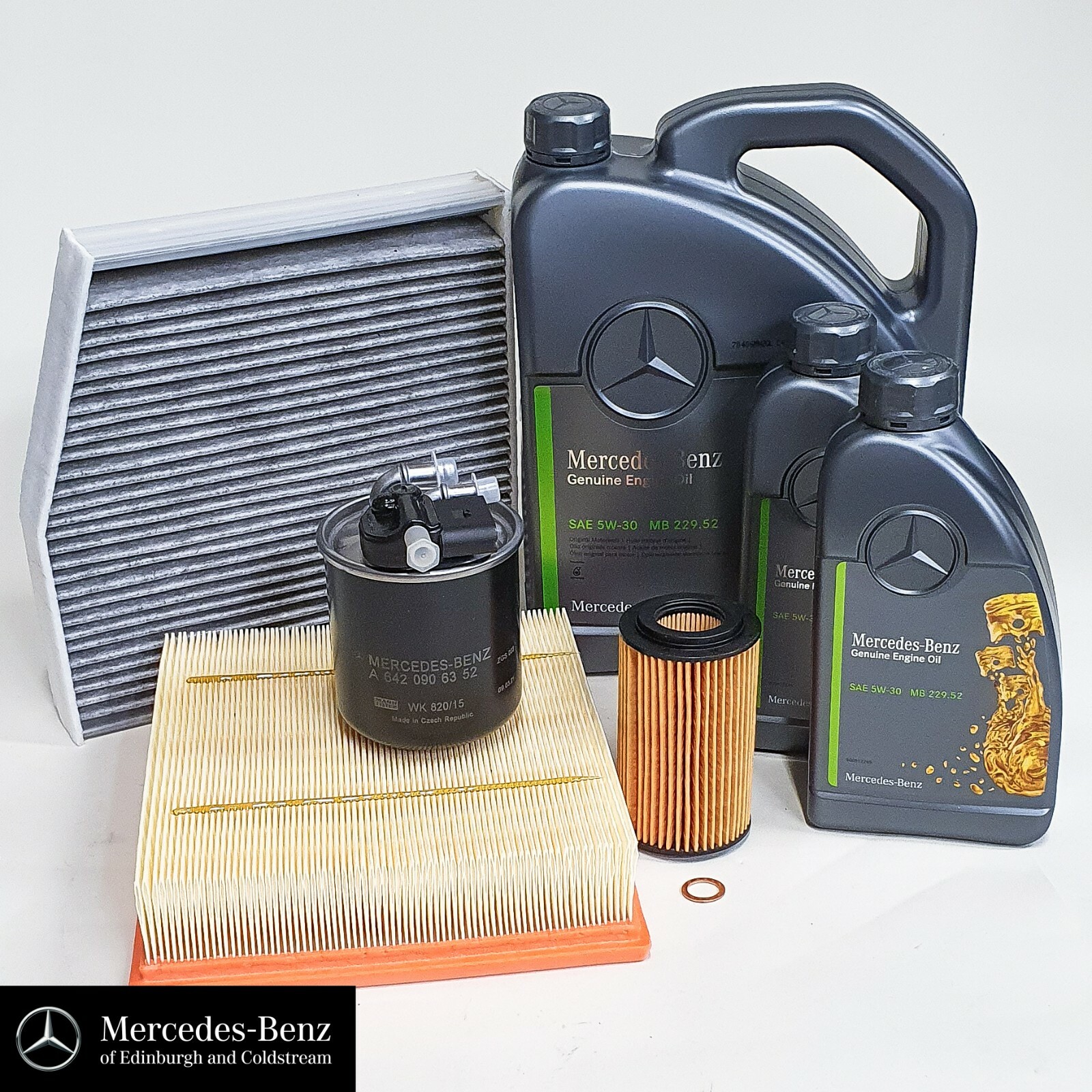 Genuine Mercedes Service Kit A Class A200 CDI w176 651 DIESEL Oil & all ...