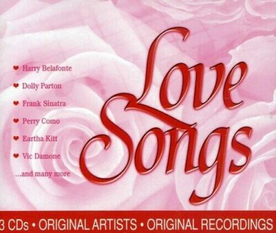 LOVE SONGS~~RARE~~3 CD BOX~~VARIOUS ARTISTS*ORIGINAL RECORDINGS~~NEW ...