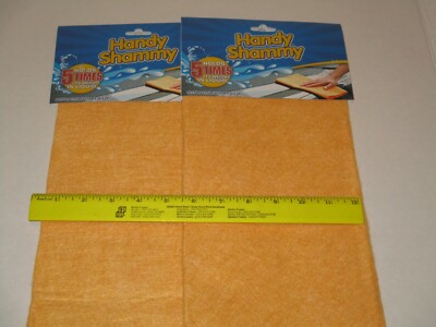 Handy Shammy BUY TWO - Great for Drying Off Car Use in Garage/Kitchen ...