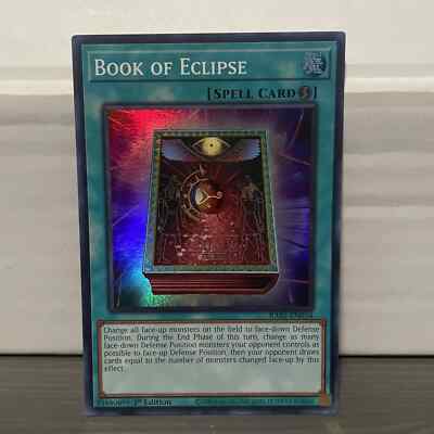 1ST EDITION BOOK OF ECLIPSE 2020 RA02-EN054 YUGIOH CARD (LP/MP) | eBay