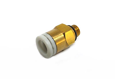 Nylon Pneumatic MALE BRASS STUD FITTING push-fit inline airline ...