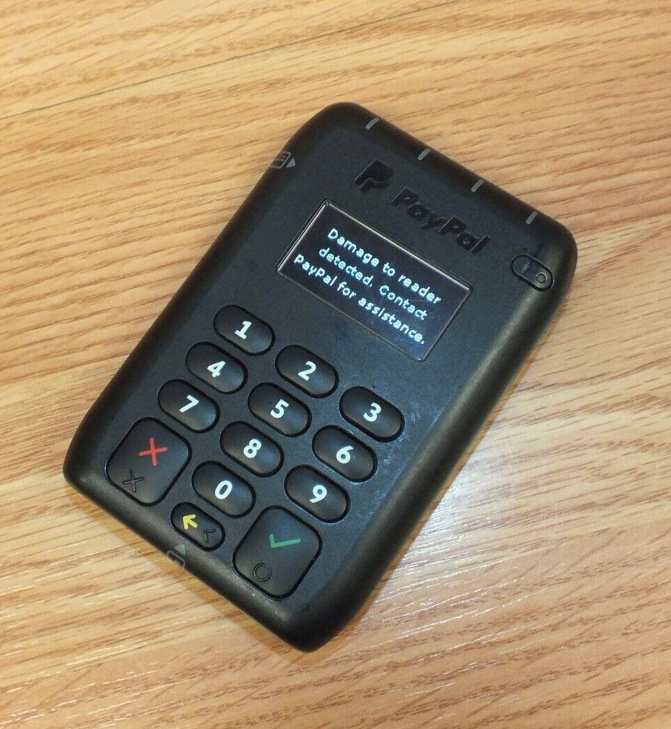 *FOR PARTS* PayPal (PayPal M010-PROD10-V2-1) Chip / Swipe Card Reader ...