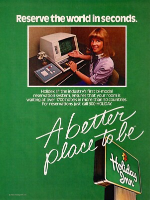 VINTAGE 1983 Holiday Inn Hotels Print Ad | eBay