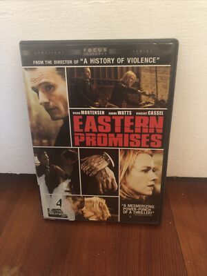 Eastern Promises DVD - Viggo Mortensen/Naomi Watts - Very Good ...