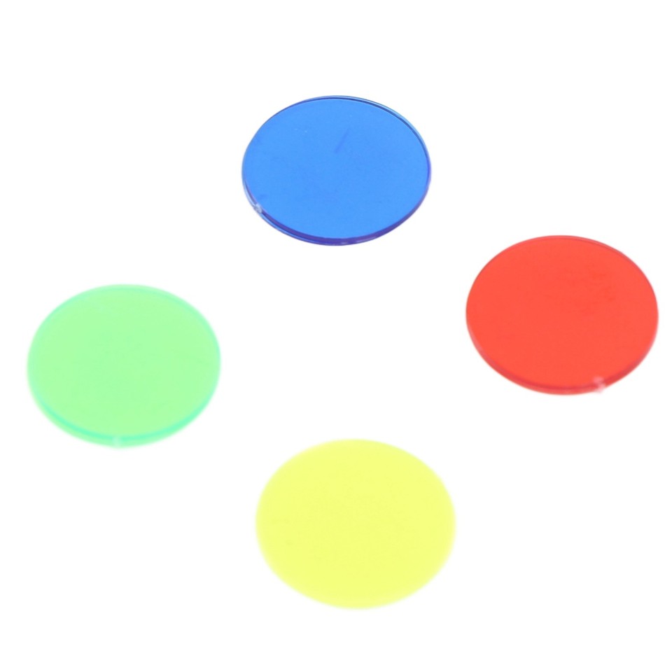 Game Token Disc Board Game Counting Disk Plastic 100Pcs For School | eBay