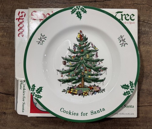 Spode Christmas Tree "Cookies for Santa" Plate 10.5 inch NEW in ...