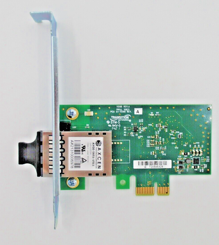 Transition Networks 1-SC Port PCIe Fiber Network Interface Card N-FXE ...