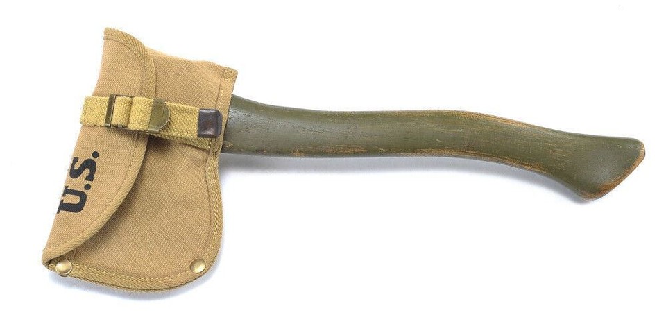 US WW2 Military Hatchet Ax cover Khaki marked "JT&L 1942" | eBay