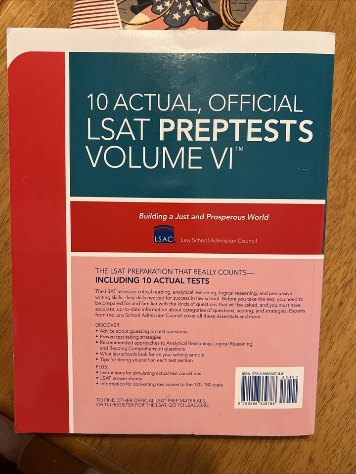 10 Actual, Official Lsat Preptests Ser.: 10 Actual, Official LSAT ...