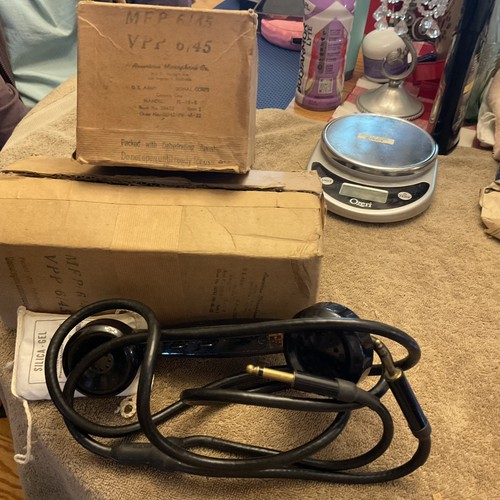 NOS Military Radio WW2 TS-13-E NOS Handset Signal Corps | eBay