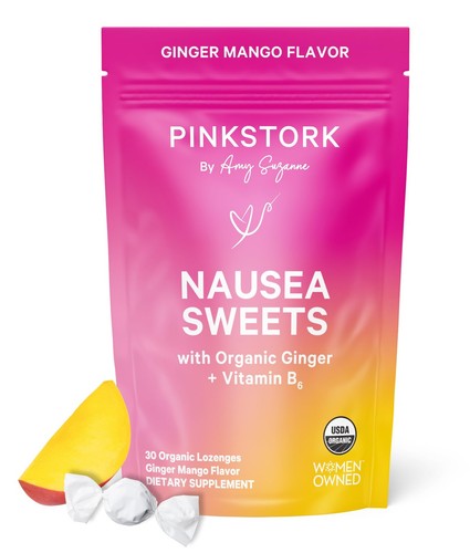 Pink Stork Organic Mango Sweets with Vitamin B6 for Morning Sickness ...