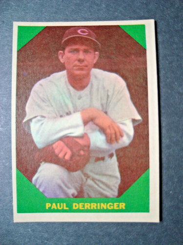 1960 Fleer Paul Derringer #43 (EX+) | eBay