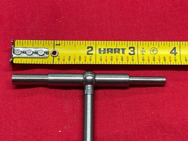 Starrett 579E-12 Telescoping Gage 2-1/8 - 3-1/2" Range, 12" Handle ...