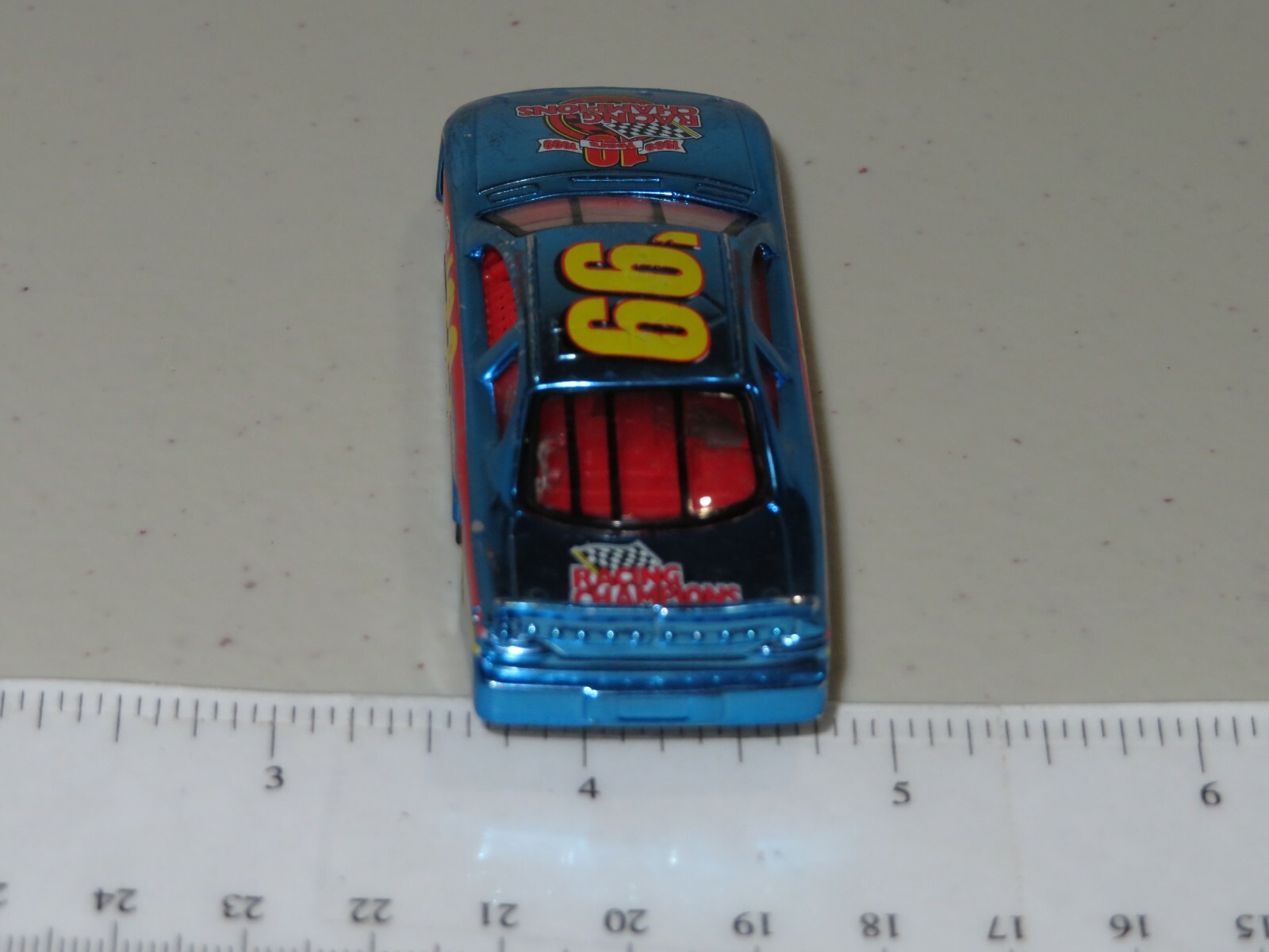 1998 Car # 99 Blue Racing Champions Car 10 Year Diecast | eBay