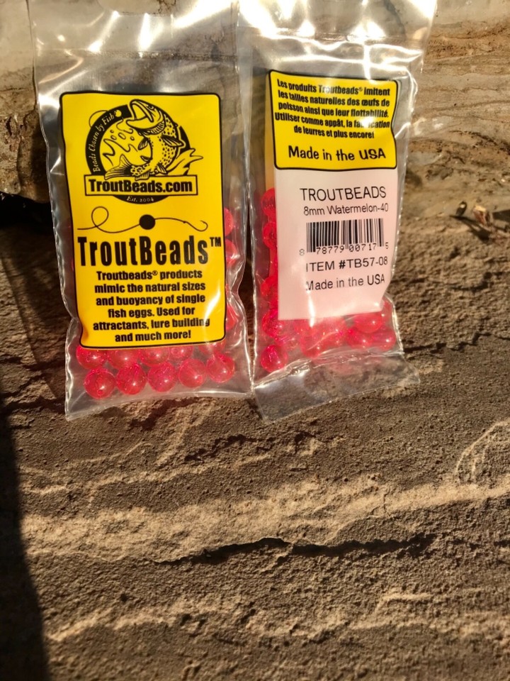 Troutbeads Watermelon, 8mm, 1 Pack | eBay