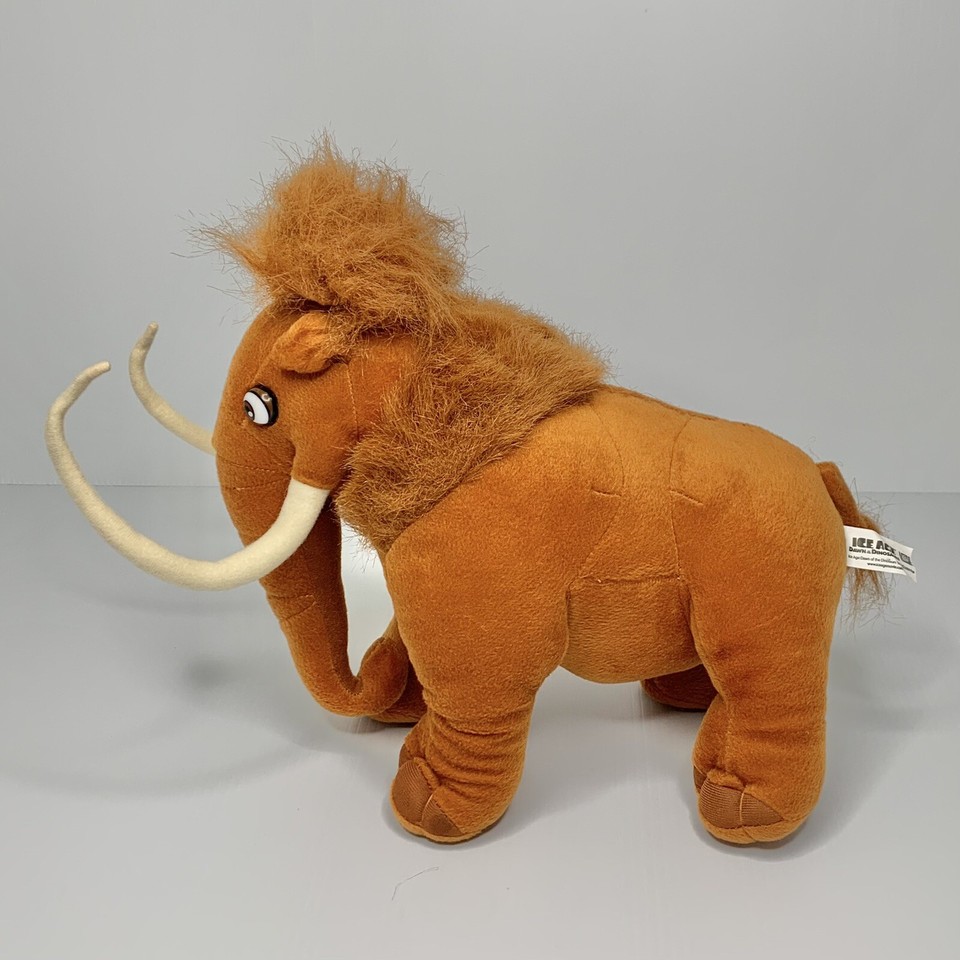 Manny The Mammoth Ice Age Dawn Of The Dinosaurs 2009 Plush Toy 20th ...