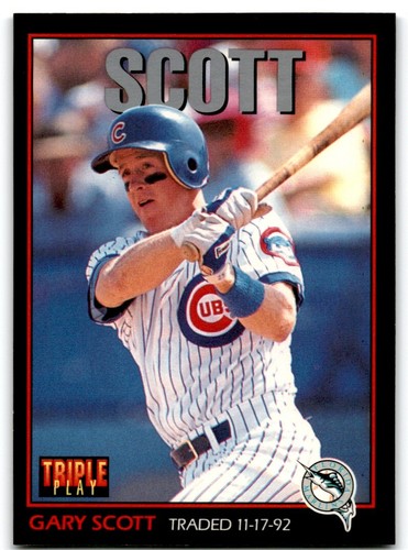 1993 Triple Play Gary Scott Florida Marlins #84 | eBay