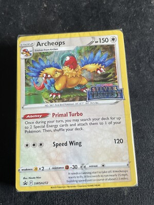 Pokémon TCG Silver Tempest Prerelease Promo Build & Battle Archeops ...