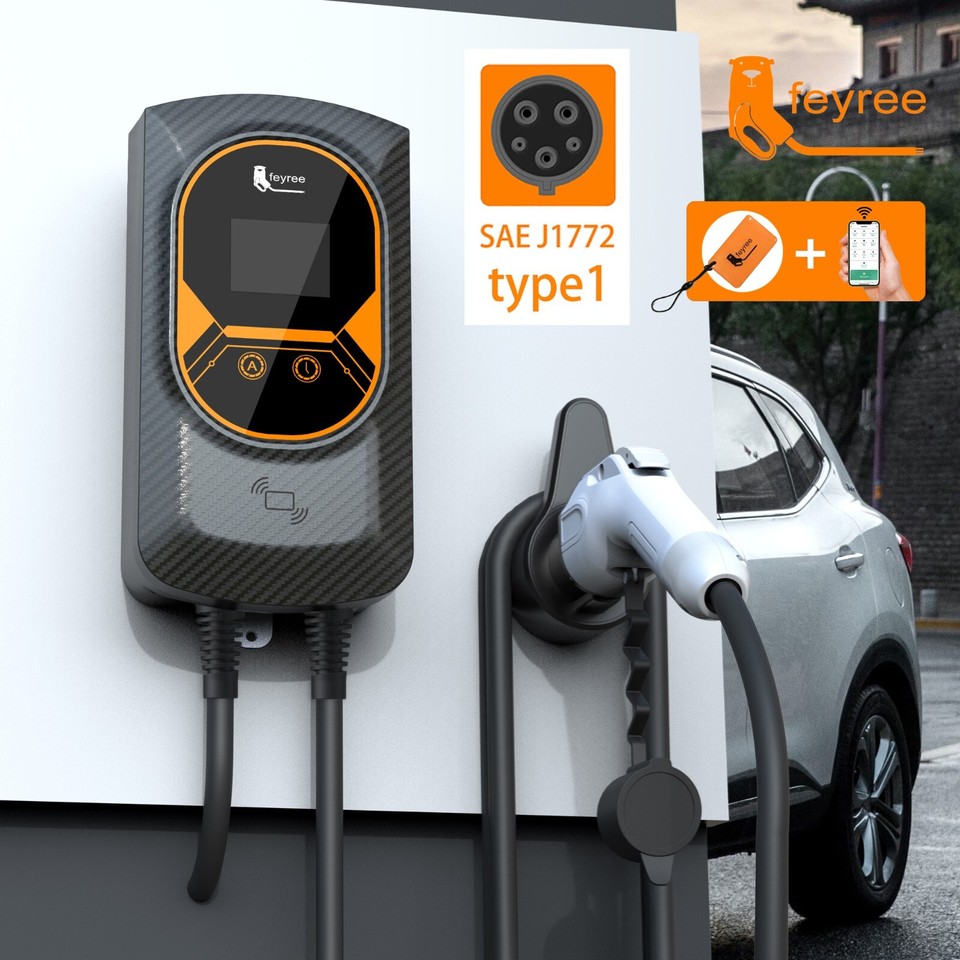 Feyree Level 2 EV Charger 40A For Chargepoint EV Charging Station ...