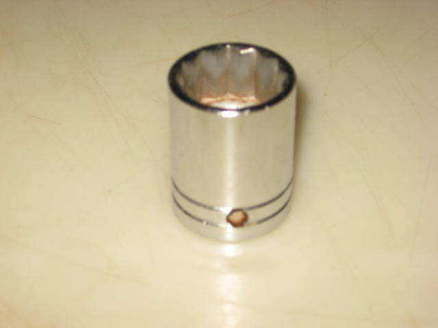 NEW 1/2" DRIVE 22mm Std. SOCKET, 12-point, POLISHED CHROME, PROTO ...