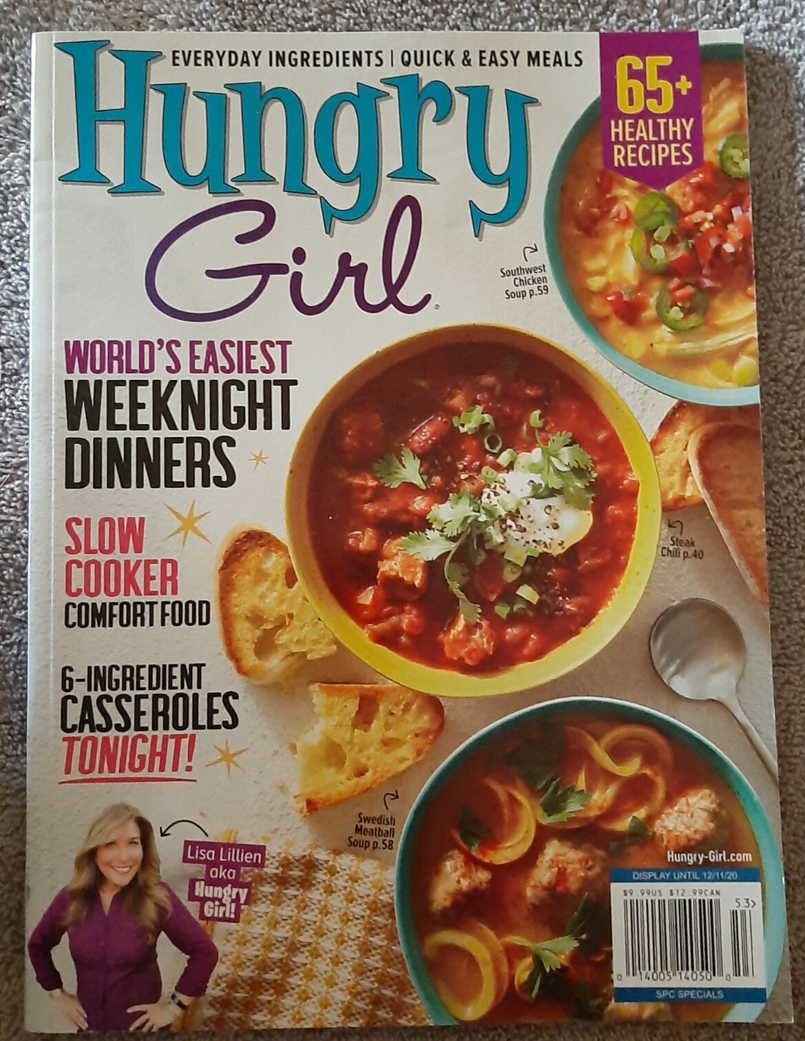Hungry Girl Lisa Lillien Magazine Fall 2020 SPC Specials World's ...