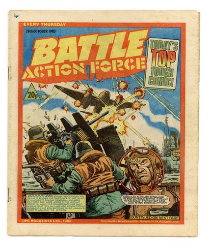 Battle Action Force Oct 29 1983 VG Low Grade | eBay